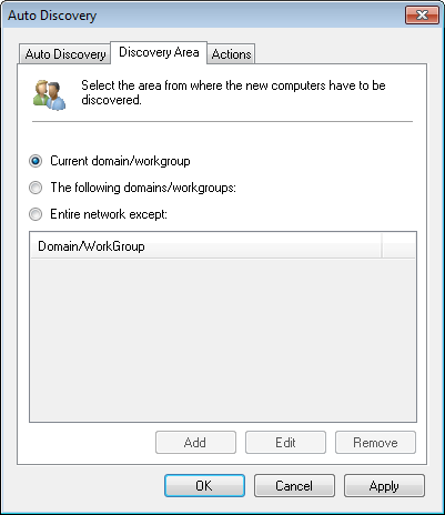 Adding computers automatically
